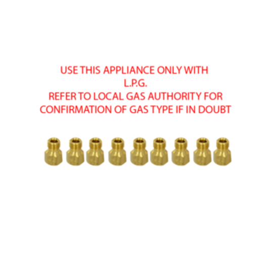Westinghouse Simpson Electrolux Cooktop Oven Conversion Kit Lpg Nozzle ...