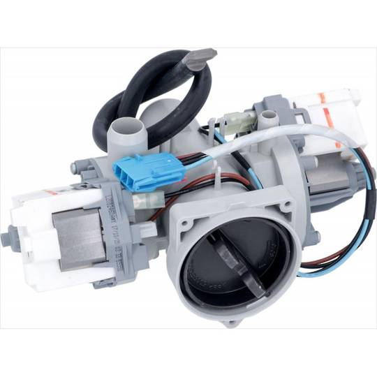 LG Washing Machine Double Drain Pump Complete Assy Double Motor EAU613 ...