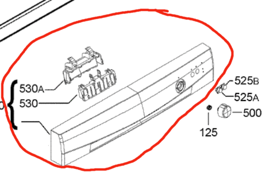 Simpson Dishwasher Control Panel SSF6106X 911519243 02 – Home ...