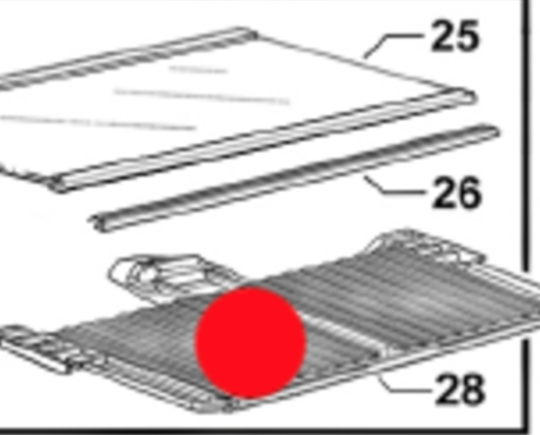 Elba Fisher Paykel Fridge Lid Humidity Control E411T, E381T, E331T, RF ...
