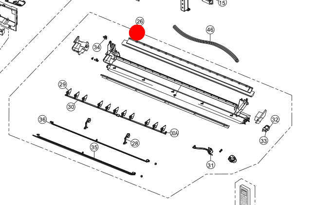 Panasonic Air-Condition and Heat Pump Horizontal Vane inner part numbe ...