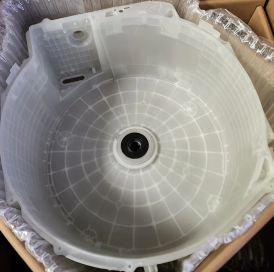 Panasonic Washing Machine Outer Drum Tub Rear Assy Bearing and Seal In ...