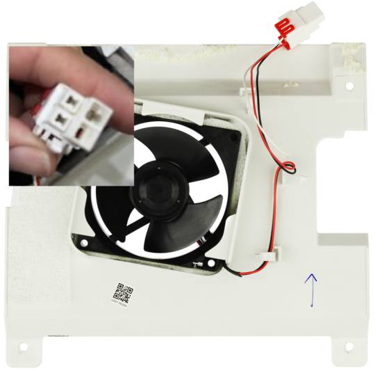 Samsung Fridge Fan Motor Version 2 SRF651BFH3 SRF662BFH4 SRF678CDLS SR ...