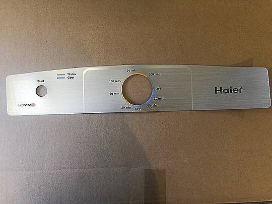 Haier Dryer Decal Inverter HDY-M60 Upsides Down Sticker, *0411A – Home ...