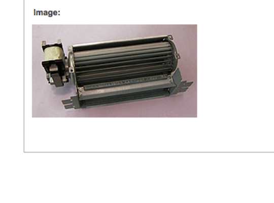 Fisher Paykel Shacklock Oven Cooling Fan M570A, M570E, TM570D, XM570 ...