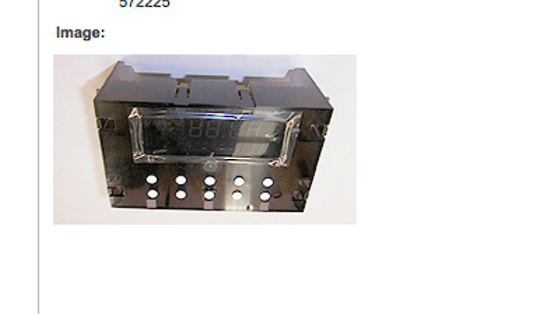 Fisher Paykel Shacklock Oven Clock Timer M570A, M570E, TM570D, XM570 ...