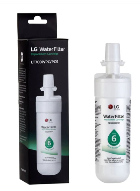 LG Fridge Water Filter Internal - LT700P AGF80300702 ADQ36006101 ADQ36 ...